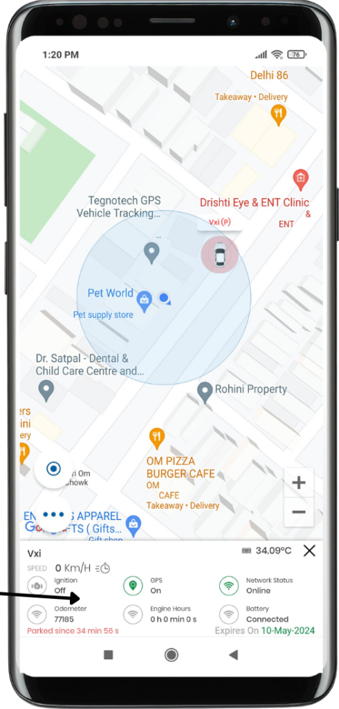 V5 GPS Tracker for Bike Car 5 Year Replacement Calling Alert